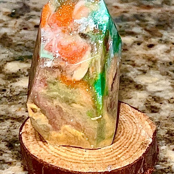 Hand Crafted | Bath & Body | Experience The Beauty Of Mexican Fire Opal Gem Rock Soaps Orange ...